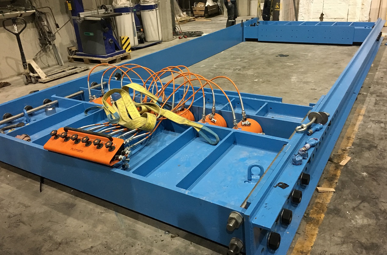 New Loading Frame For Testing Of Concrete Slabs And TBM Tunnel Segments ...