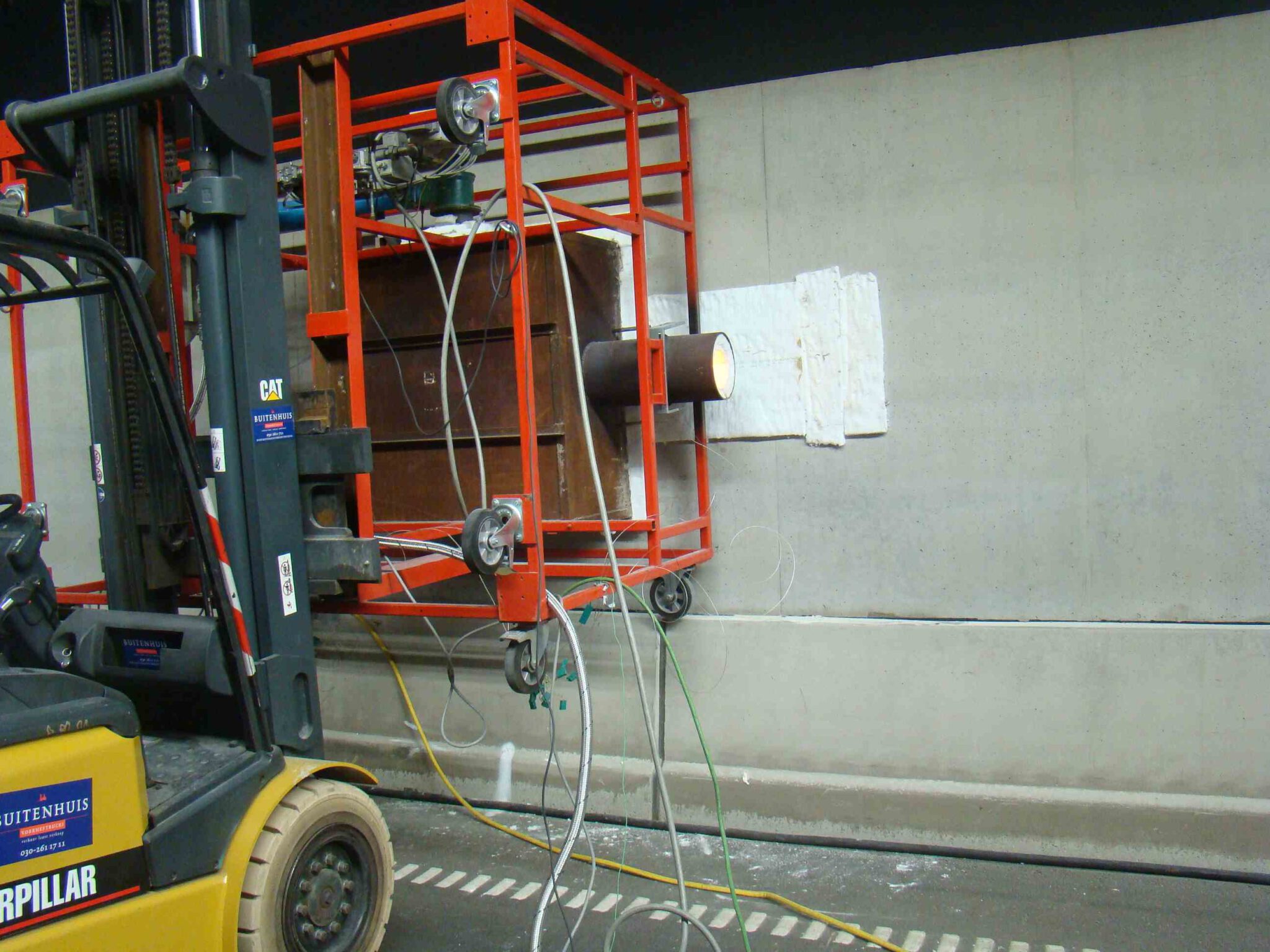 Extreme Heat Testing With The Mobifire In Amsterdam | Efectis