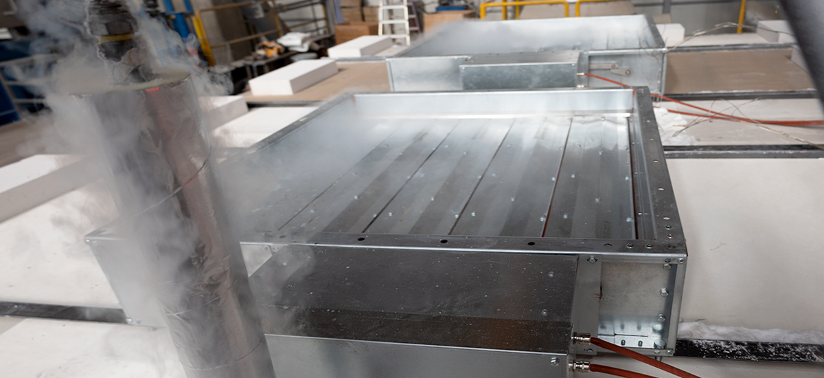 Thermal Shock Tests At Efectis