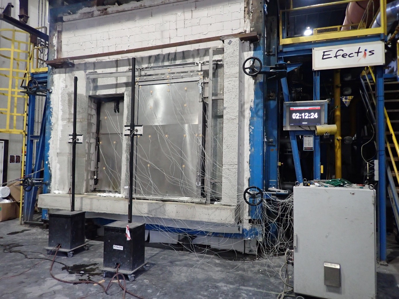 Testing Tunnel Safety Doors Using The Efectis/RWS Test Procedure | Efectis