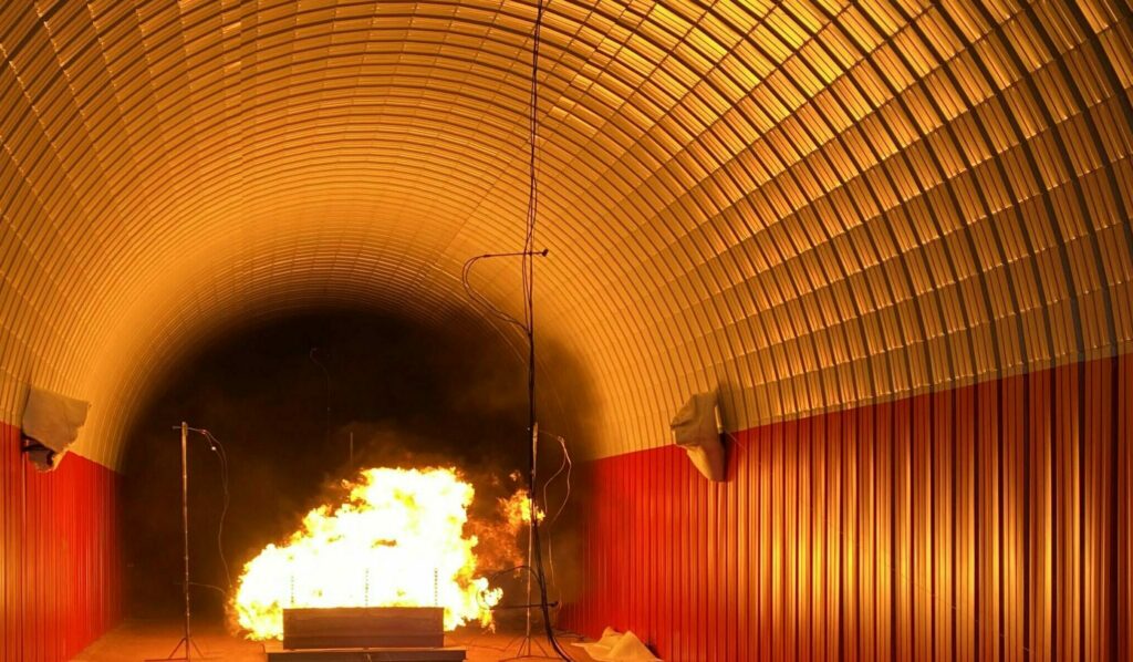 A Tunnel Dedicated To Large-scale Tests | Efectis