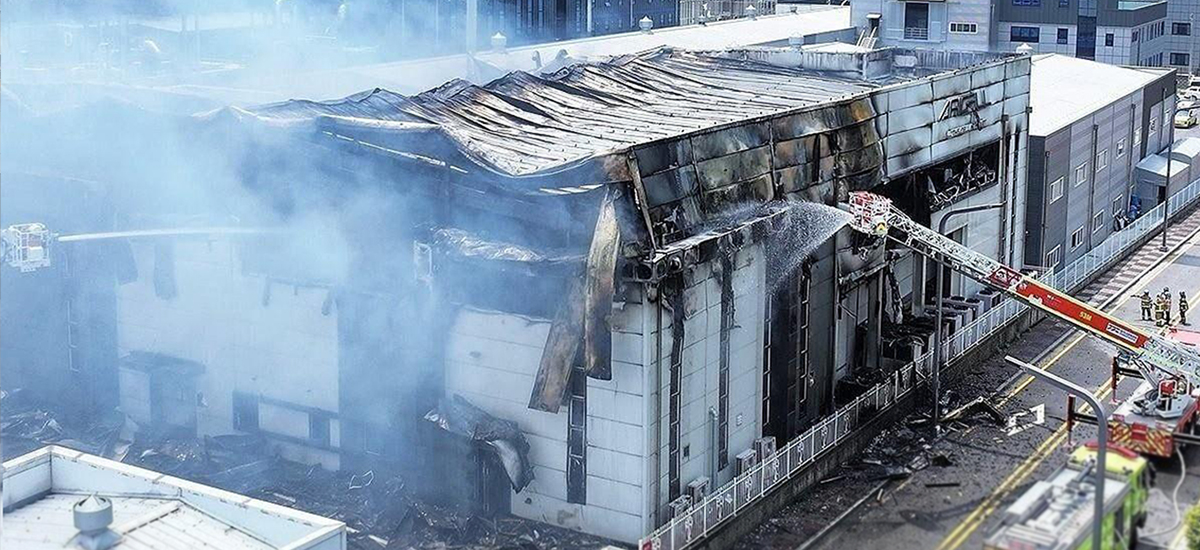 Fire Safety Measures In Lithium Battery Factories