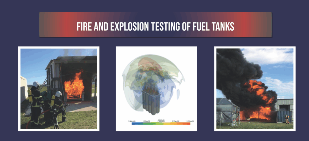 Fire And Explosion Testing Of Fuel Tanks