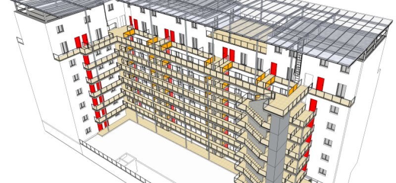 Etude De Mise En Sécurité Des Coursives Extérieures Du Bâtiment AMPLIA ...