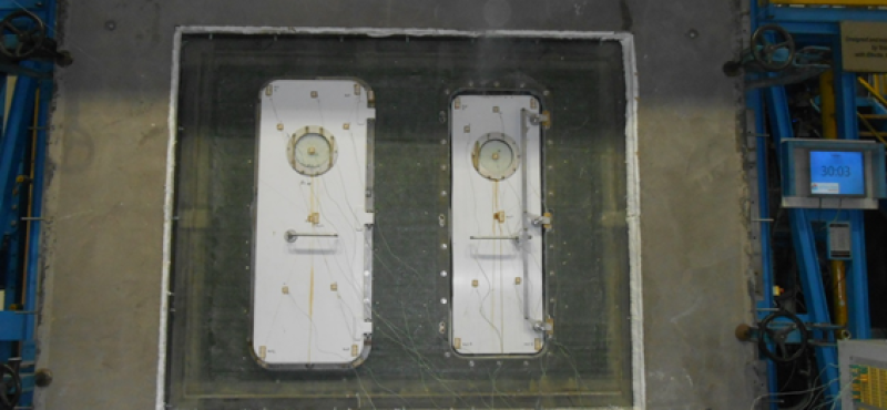 Fire Test Of A Watertight Door Construction In A Polyester Bulkhead ...